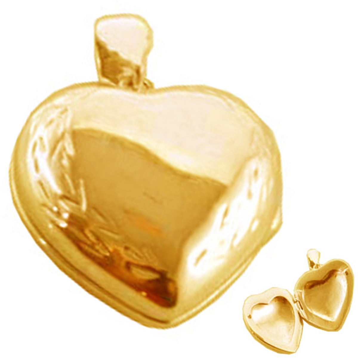 Promo -39%, Les Trésors De Lily [P1153] - Pendentif Cassolette plaqué or "Lov...